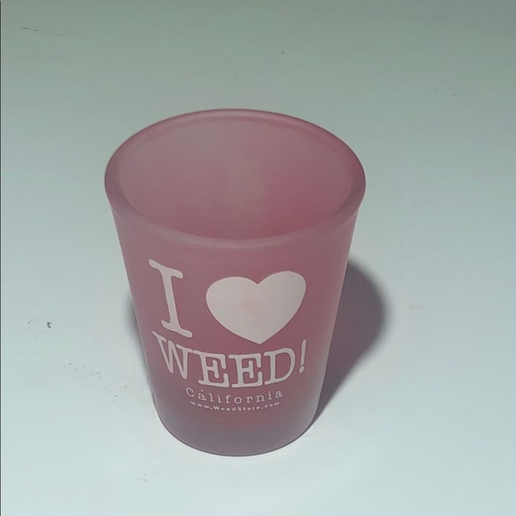 Weed | Other | I Love Weed Shot Glass | Poshmark